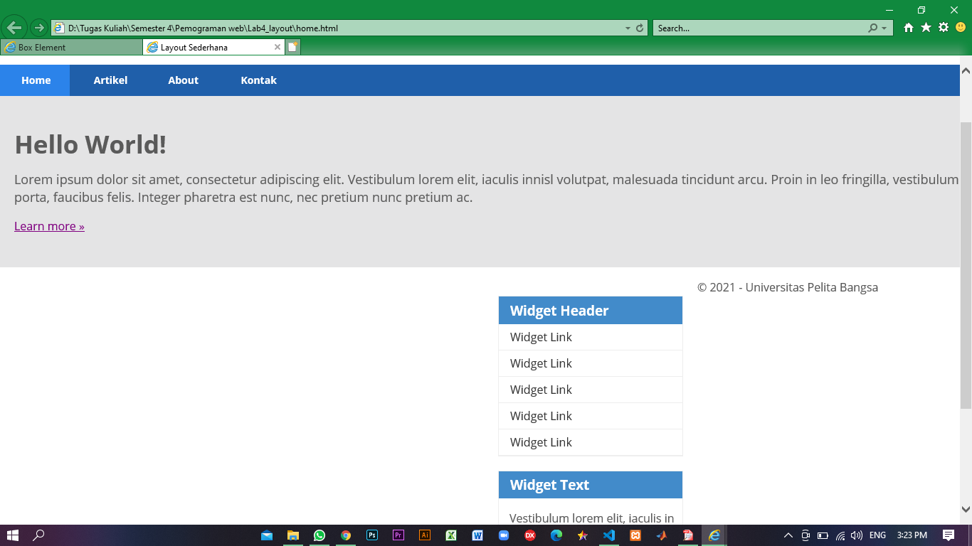 GitHub - Andryprasetia/Lab4Web