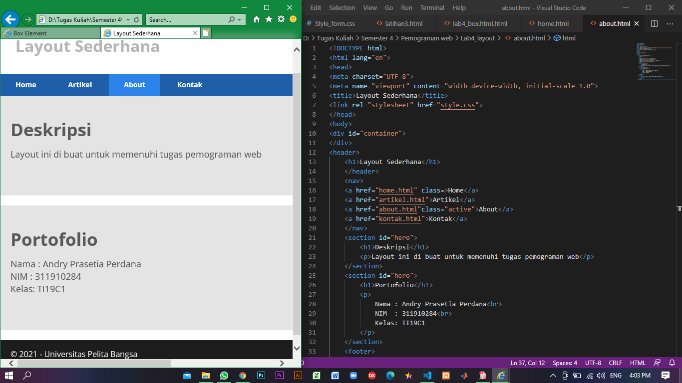 GitHub - Andryprasetia/Lab4Web