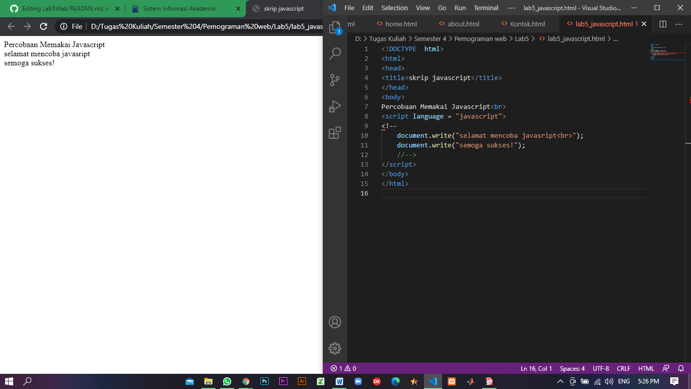 GitHub - Andryprasetia/Lab5Web