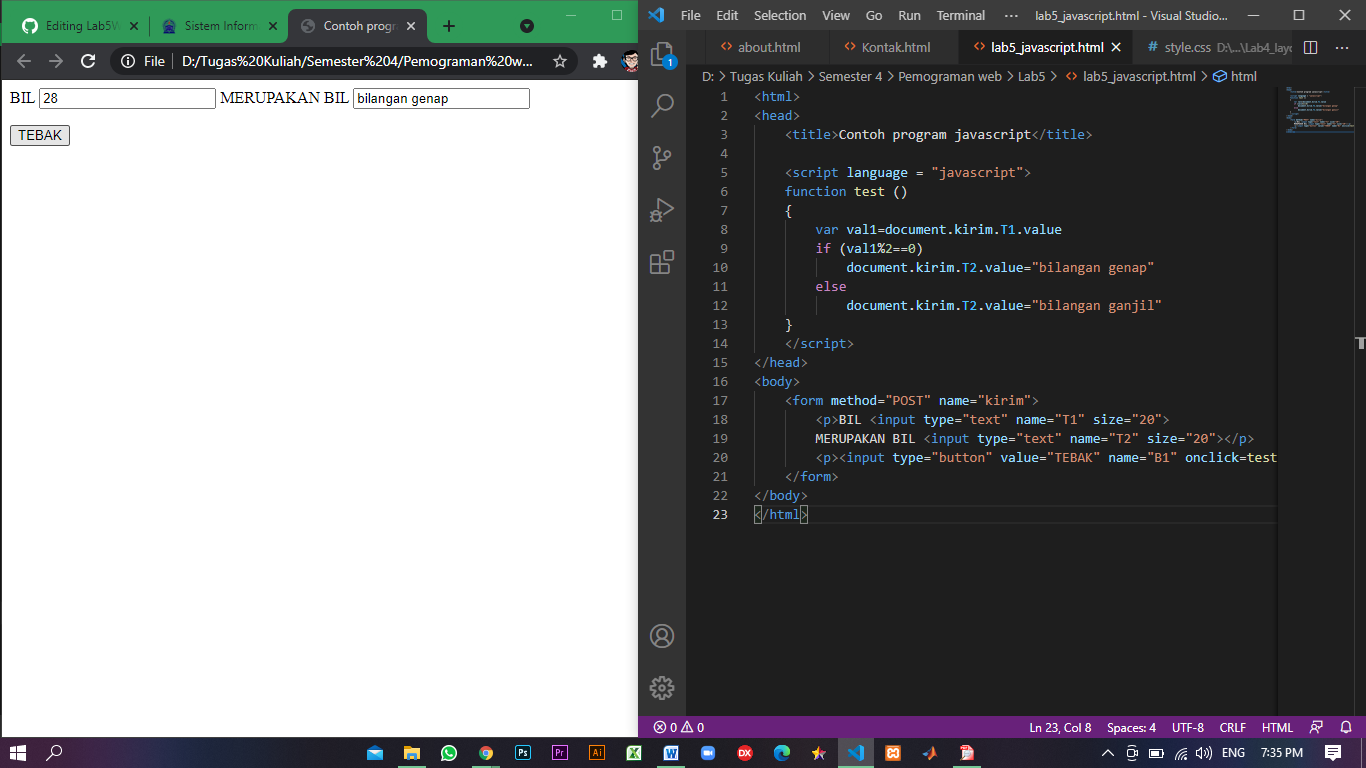 GitHub - Andryprasetia/Lab5Web