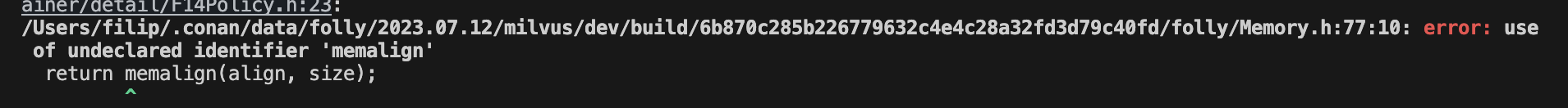[Bug]: Folly corrupted binary and memalign issues on Apple M2 · Issue ...