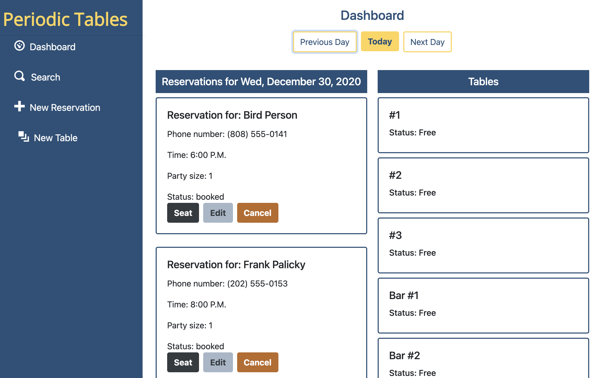 GitHub - LucyManeiro/Restaurant-Reservation-System: Starter for capstone project: restaurant ...
