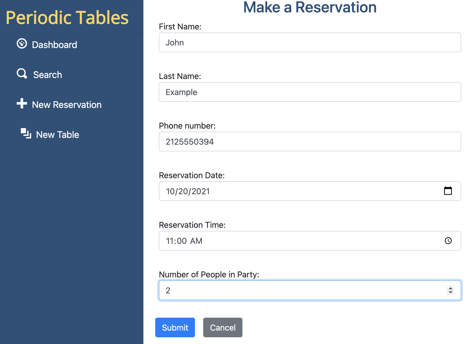 GitHub - LucyManeiro/Restaurant-Reservation-System: Starter for capstone project: restaurant ...