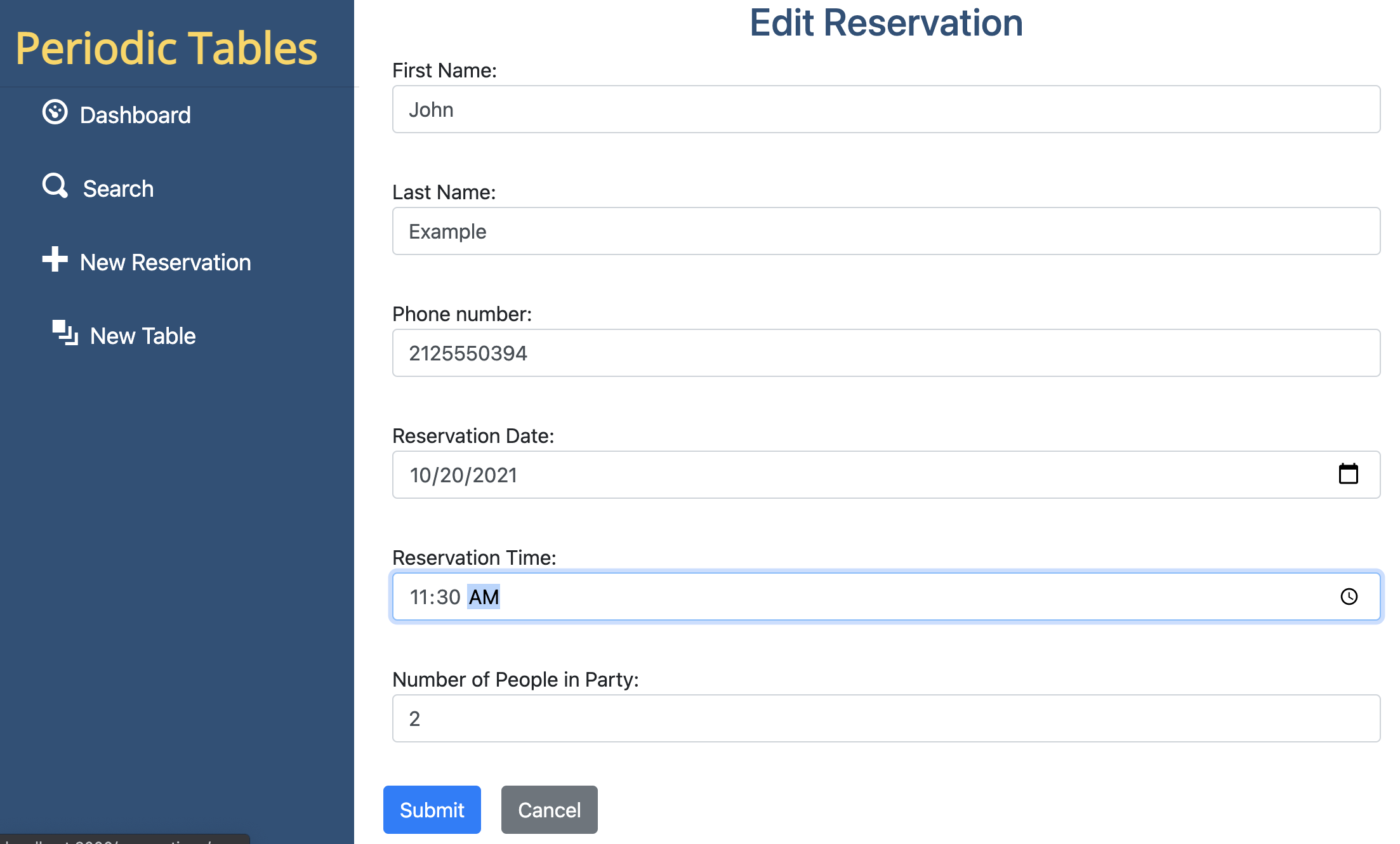 GitHub - LucyManeiro/Restaurant-Reservation-System: Starter for ...