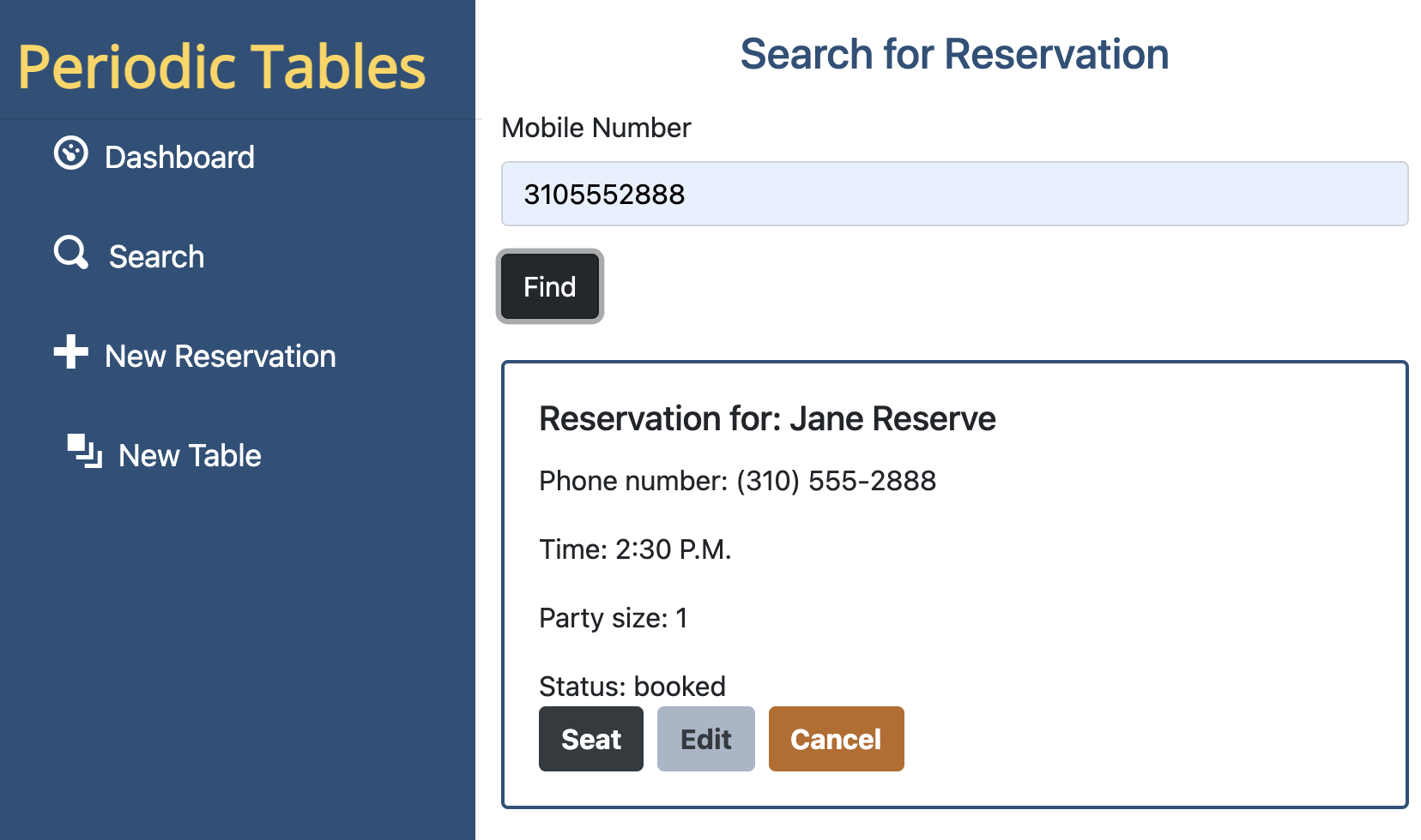GitHub - LucyManeiro/Restaurant-Reservation-System: Starter for ...