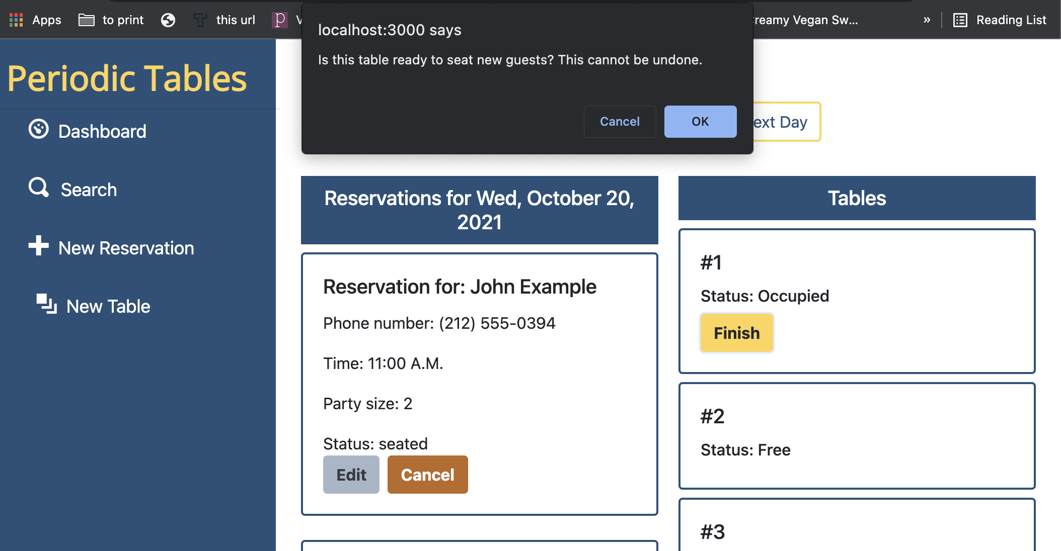 GitHub - LucyManeiro/Restaurant-Reservation-System: Starter for ...