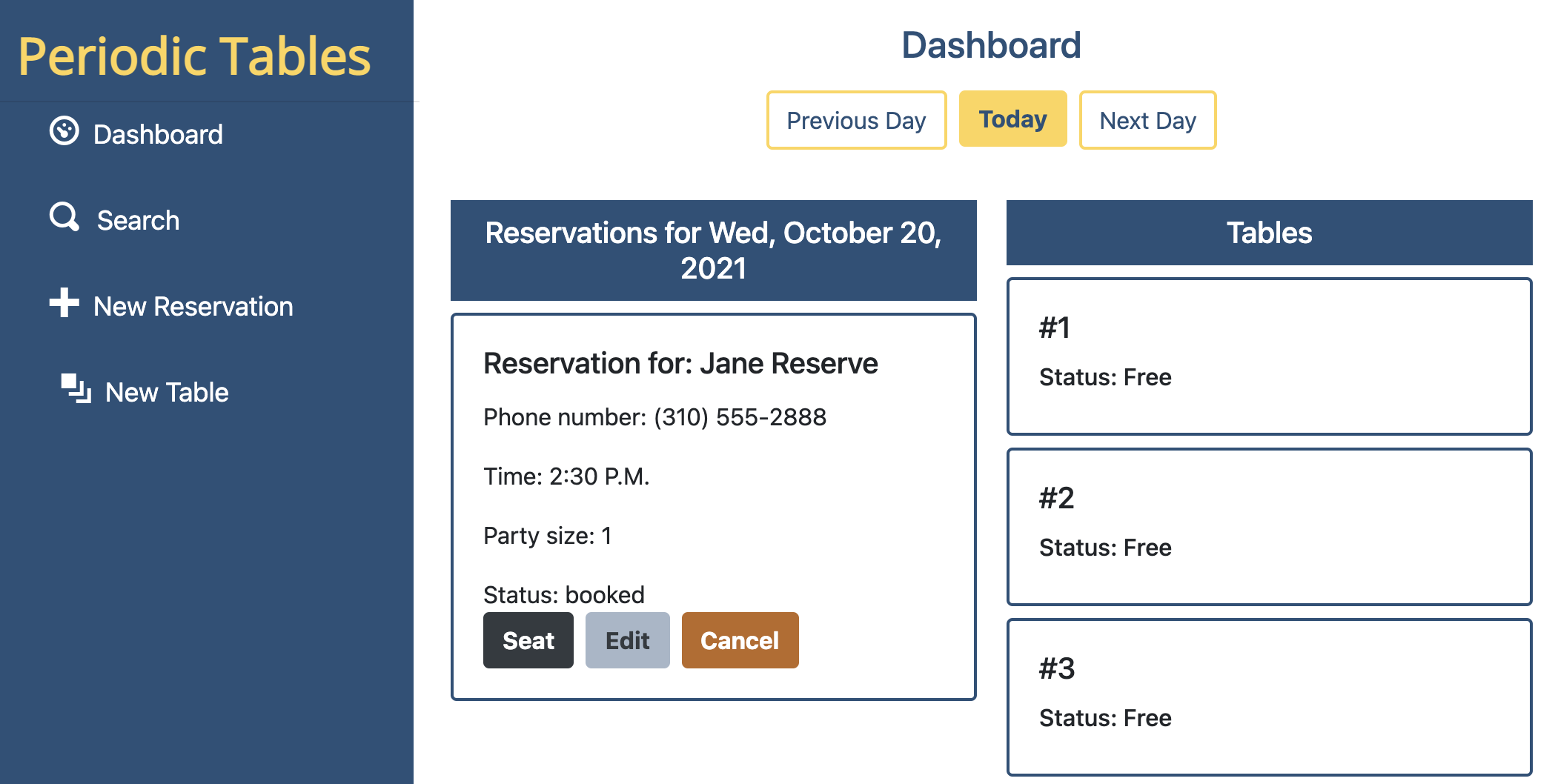 GitHub - LucyManeiro/Restaurant-Reservation-System: Starter for ...