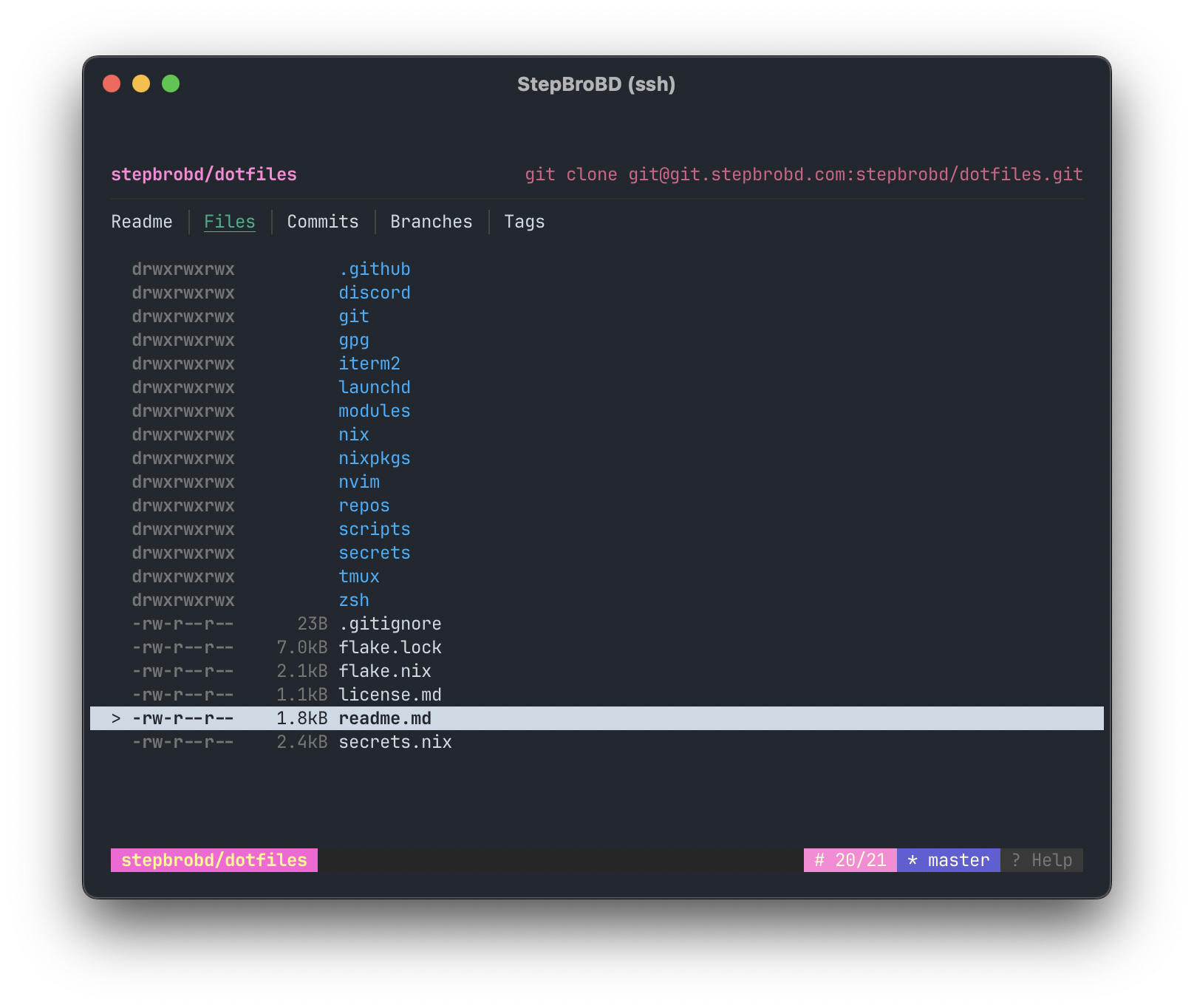 Bug report: `readme.md` not rendered on repo page · Issue #347 · charmbracelet/soft-serve · GitHub