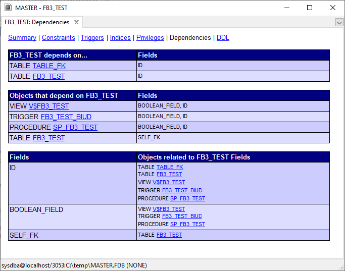 Some bugs in the new pivoted view by column table Dependencies tab ...
