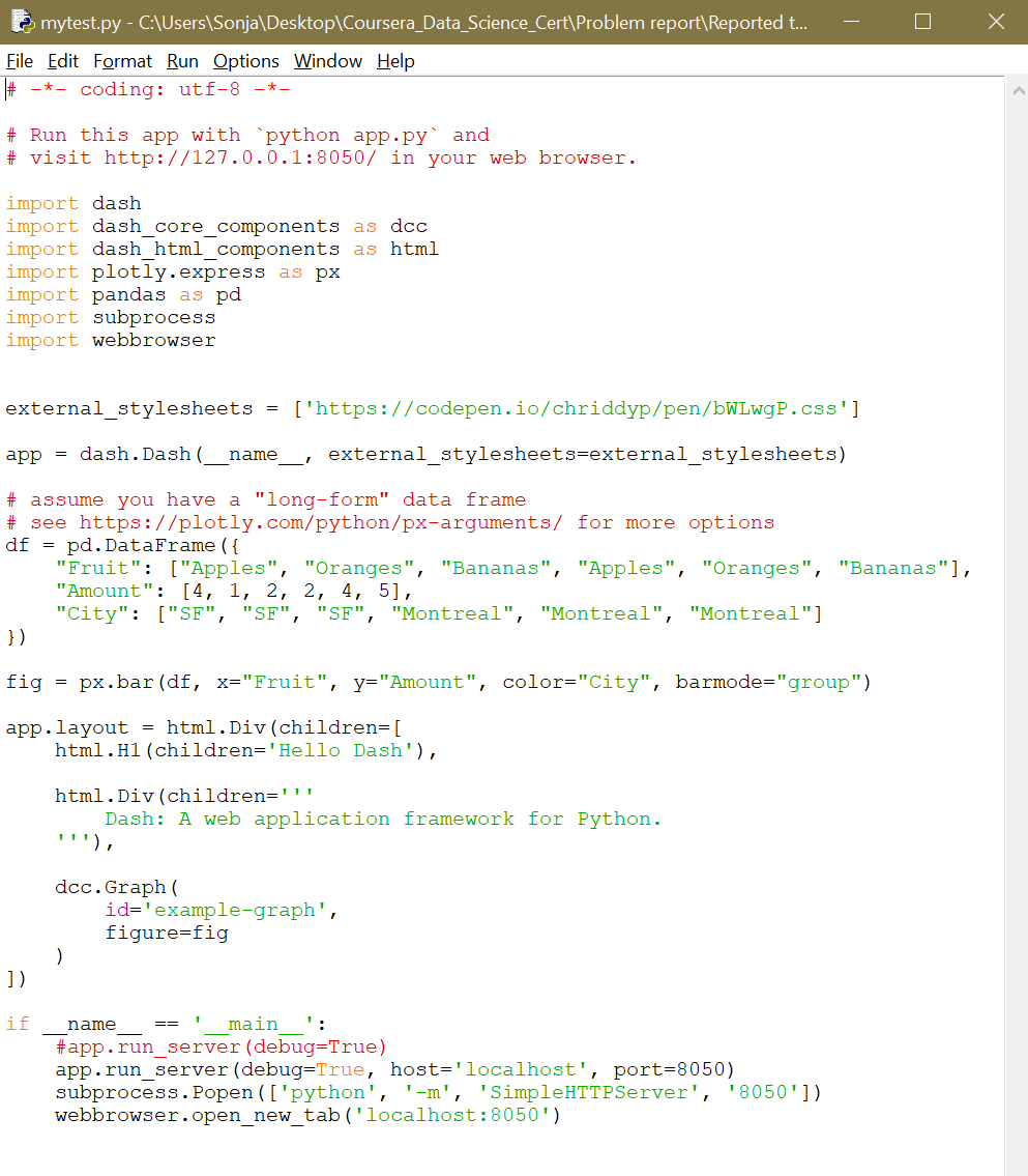 [bug] · Issue 1618 · Plotly Dash · Github