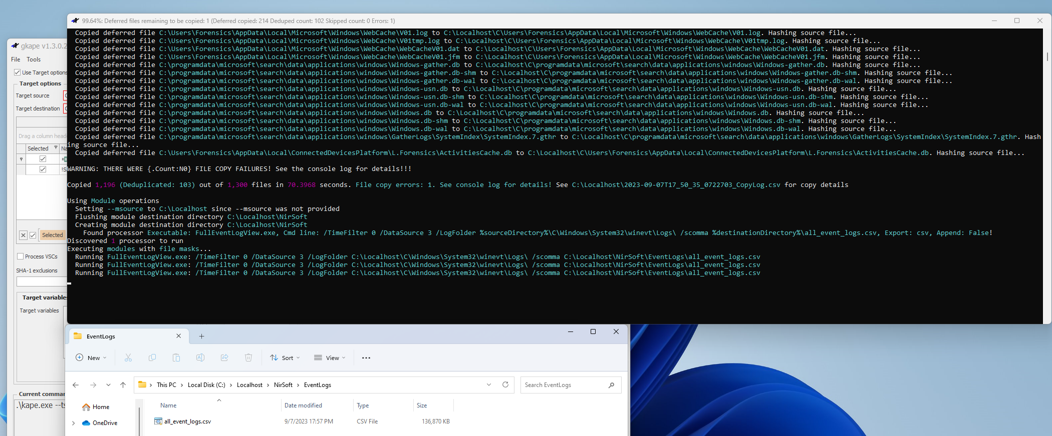 NirSoft FullEventLogView Loop · Issue #867 · EricZimmerman/KapeFiles · GitHub