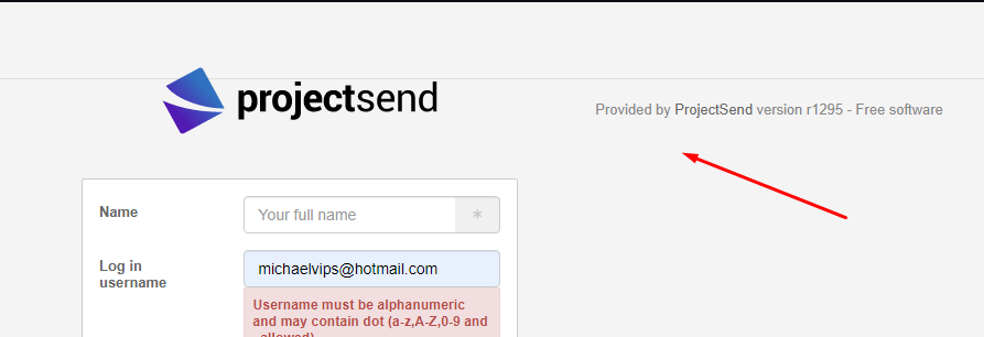 Error on footer in page register.php · Issue #998 · projectsend/projectsend · GitHub