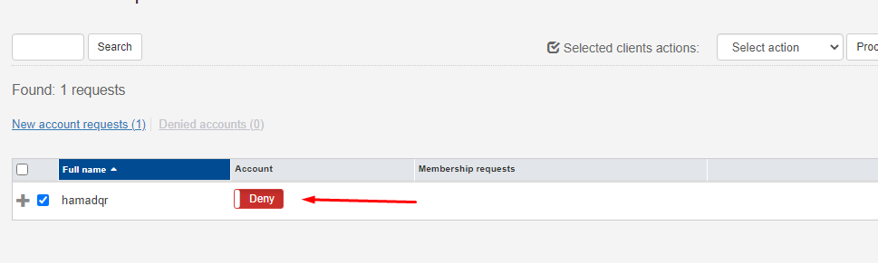 approve users page isn't fully accessible while need to approve them ...
