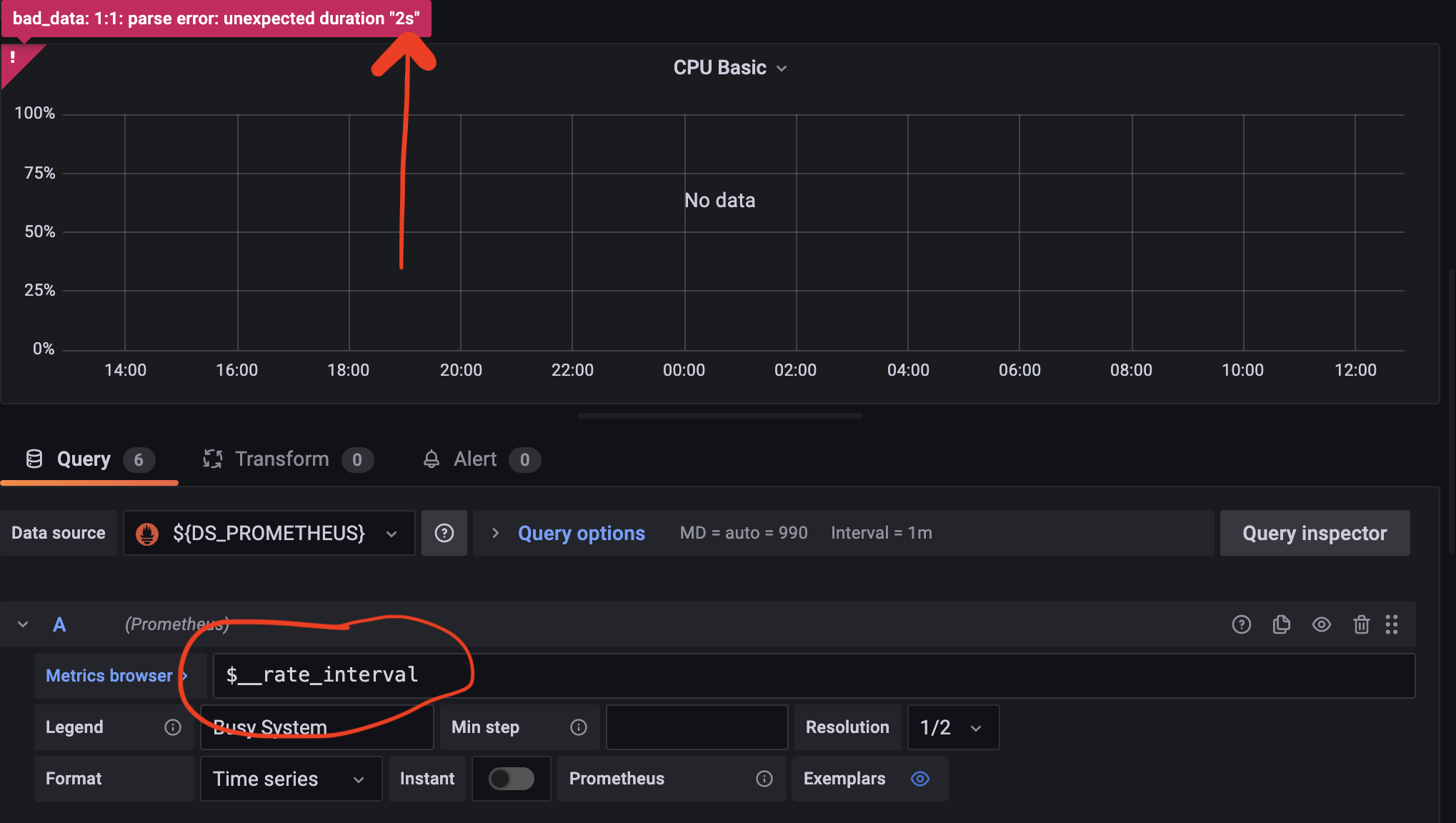$__rate_interval is broken on the docker ARM image · Issue #43002 · grafana/grafana · GitHub