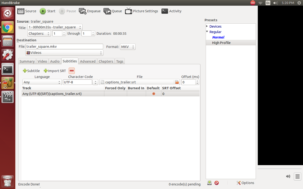 Burn-in option unavailable · Issue #2145 · HandBrake/HandBrake · GitHub