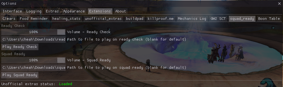 GitHub - cheahjs/arcdps-squad-ready-plugin: arcdps plugin for playing ...