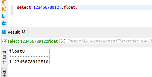 Incorrect display of float numbers · Issue #6688 · dbeaver/dbeaver · GitHub