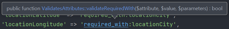 Wrong Validation Rule Linked · Issue 346 · Laravel Ideaplugin · Github 3316