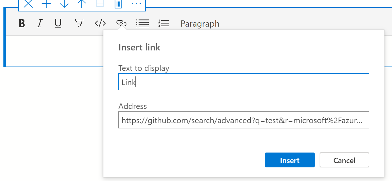 Editor insert/edit link is broken for links that have % in them · Issue ...