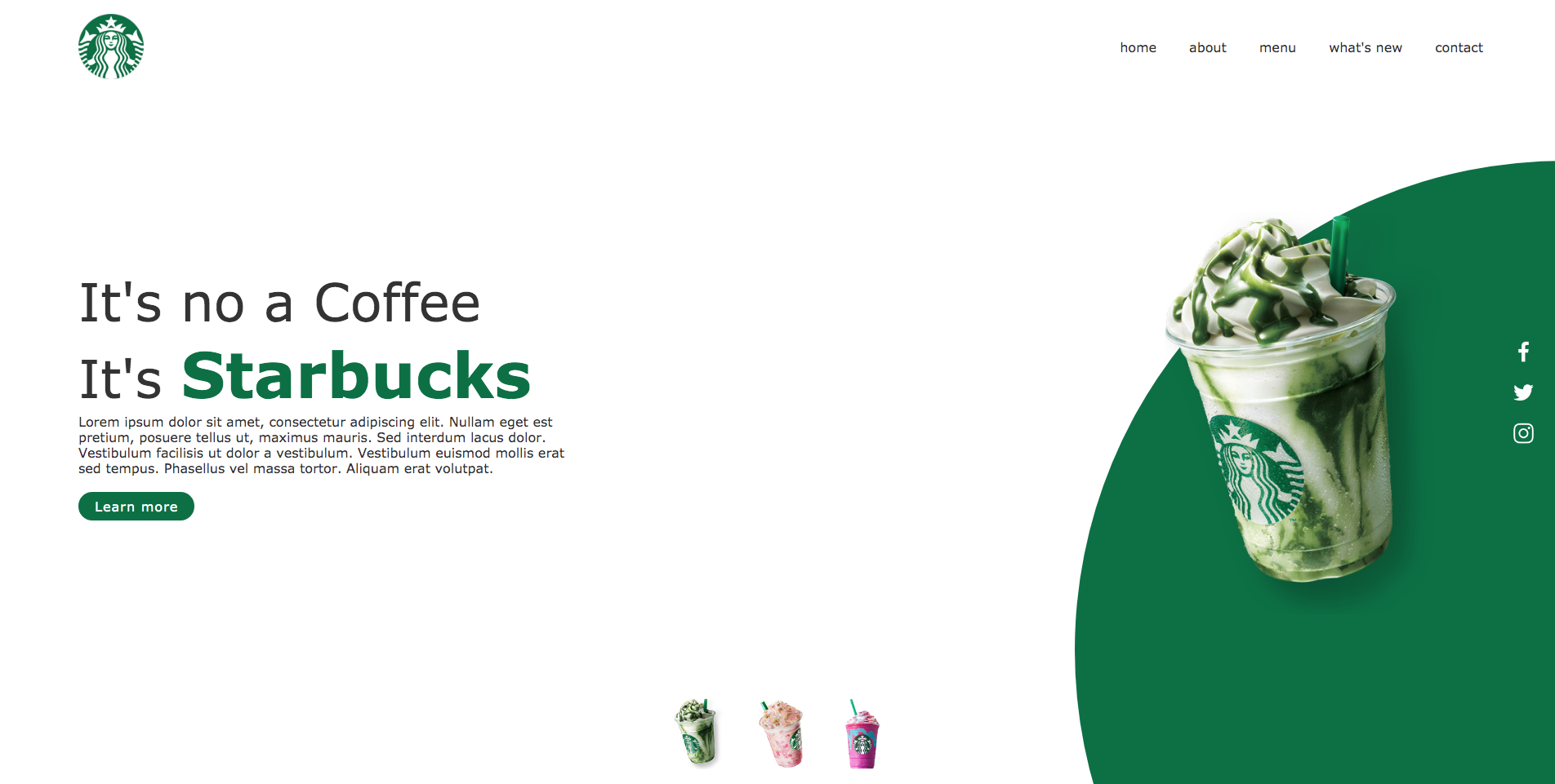 GitHub - MaycomCosta/Starbucks-web-site: Starbucks website, made with html, css and javascript