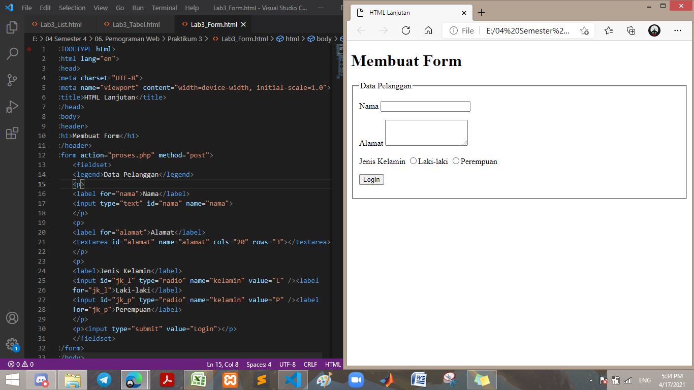 GitHub - arifsamss/Lab3Web