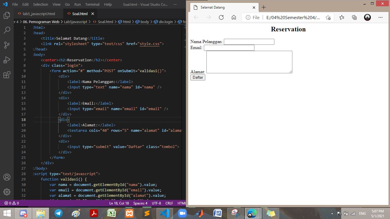 GitHub - arifsamss/Lab5Web