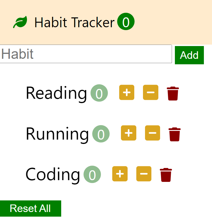GitHub - LYejin/habit-tracker: (드림코딩) habit tracker 구현하기