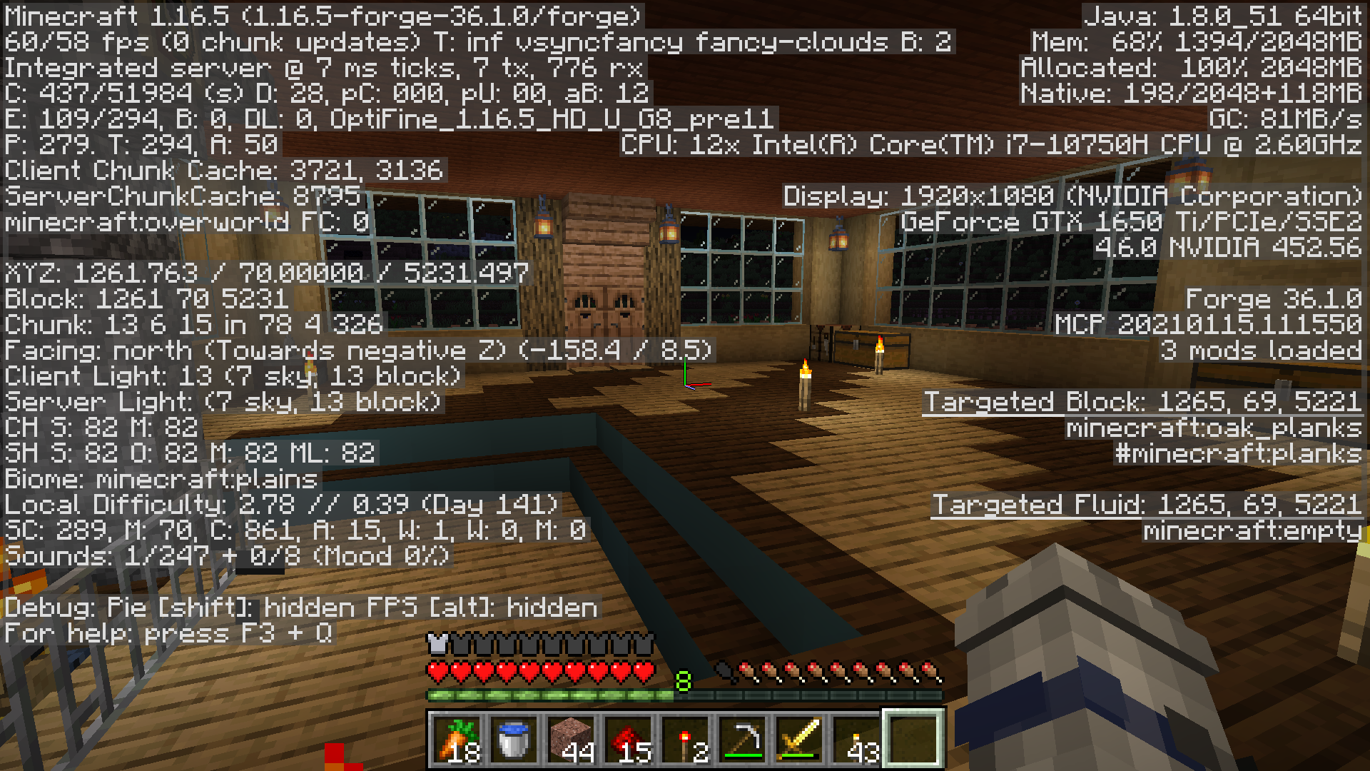 [Textures Bug] Textures on stairs, trapdoors and glass are all wrong ...