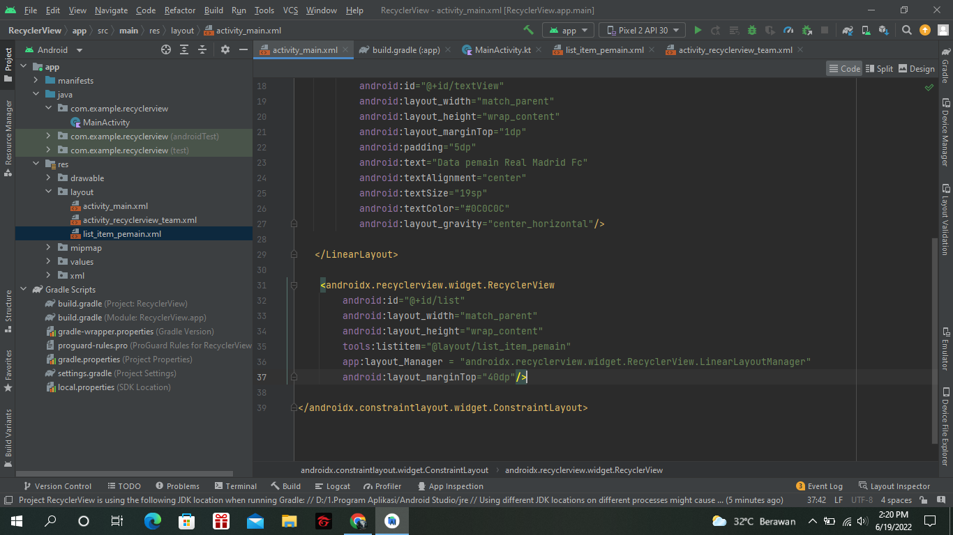 GitHub - Sutabah/RecyclerView