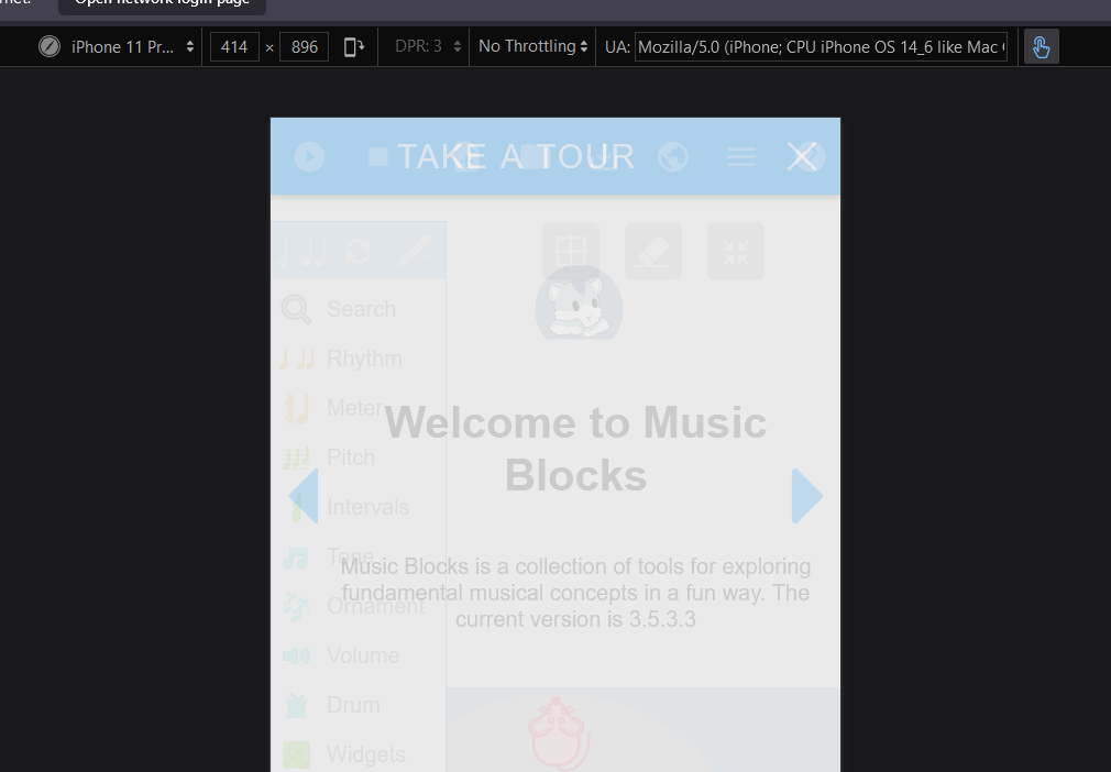 Take a tour section is not working on smartphone and also not responsive · Issue #3229 ...
