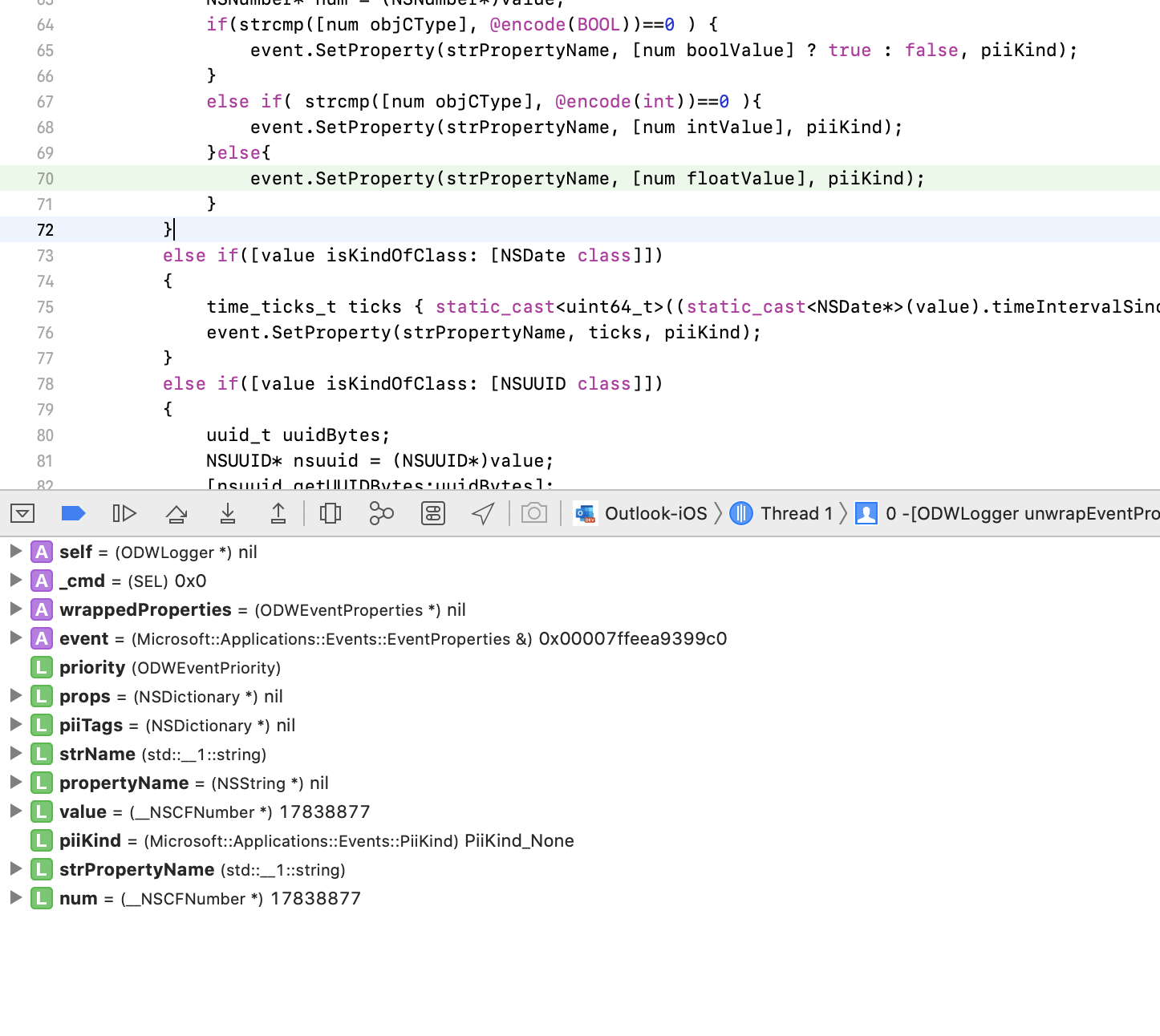 [objc] Sending Incorrect Values For Integers · Issue 500 · Microsoft Cpp Client Telemetry · Github