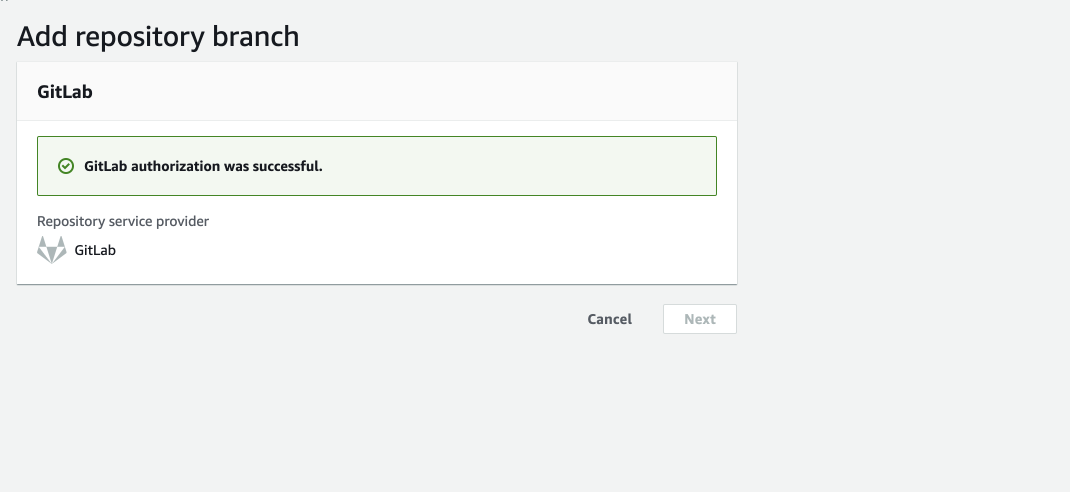 Add Gitlab Branch Next Button Is Grey · Issue 446 · Aws Amplifyamplify Hosting · Github