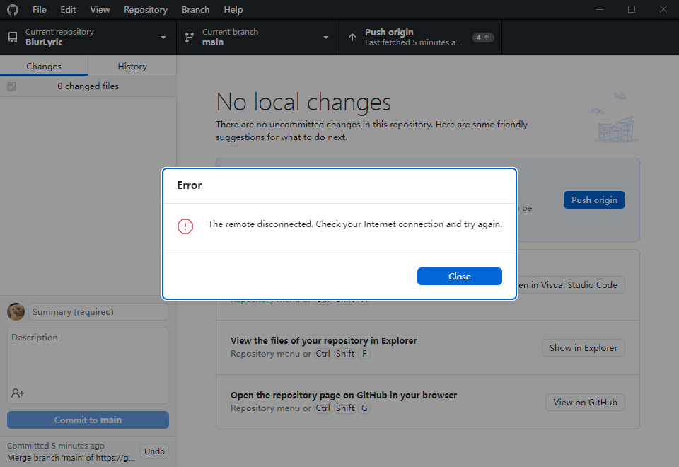 unable to push · Issue #15683 · desktop/desktop · GitHub