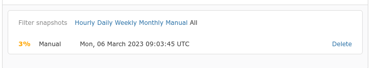 Hub - Snapshots sometimes cause "Oops" error · Issue #1811 · turnkeylinux/tracker · GitHub