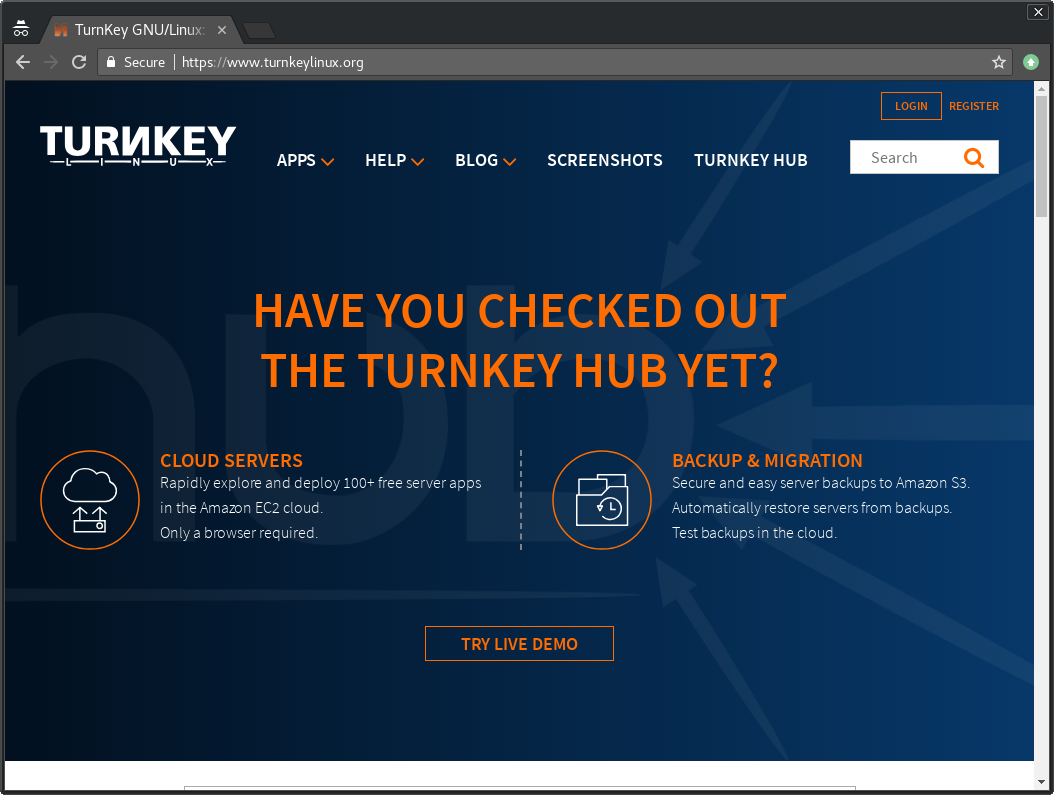 Stop website top-level navigation wrapping · Issue #1030 · turnkeylinux/tracker · GitHub