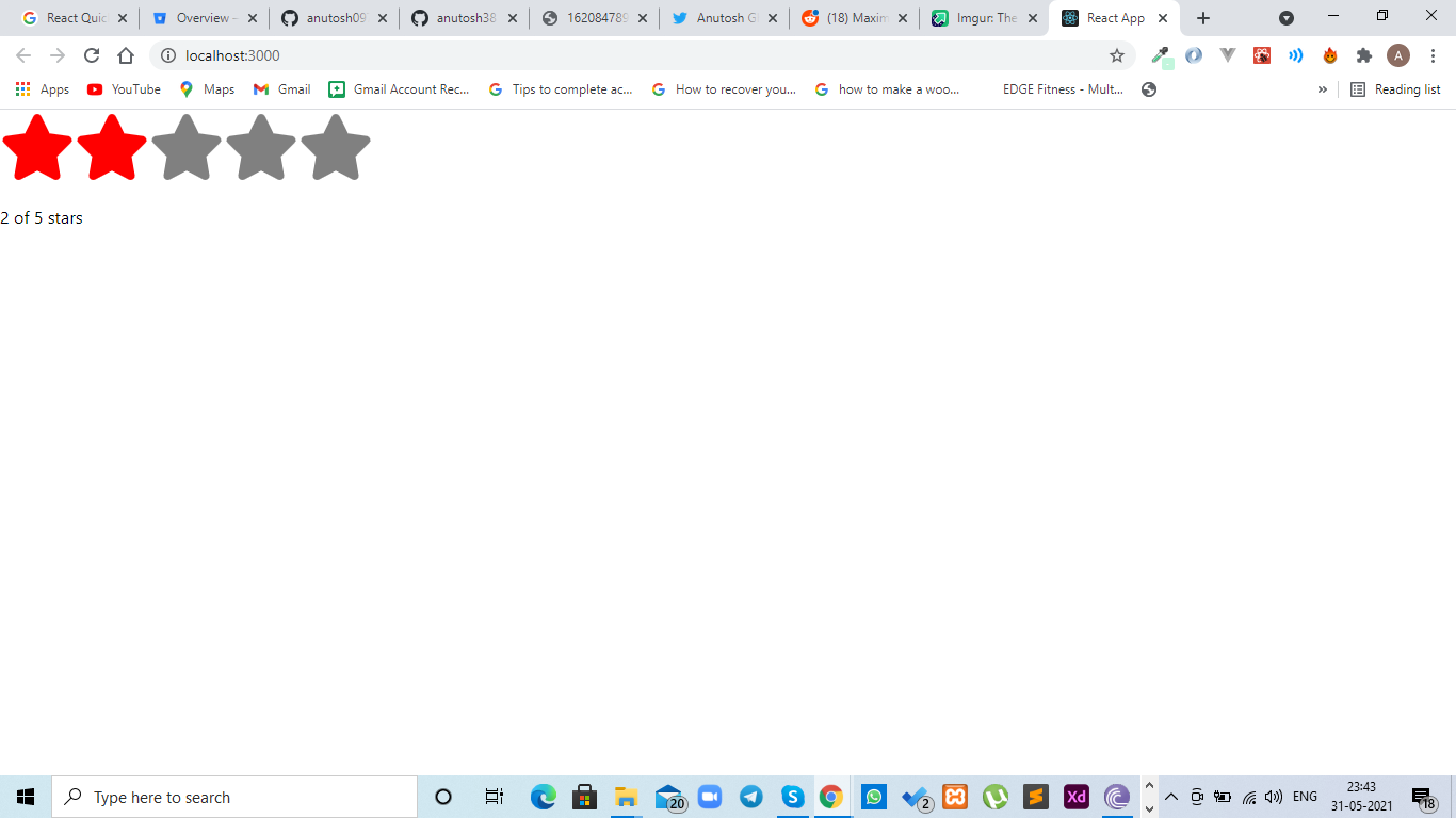 GitHub - anutosh097/Star-rating-feedback