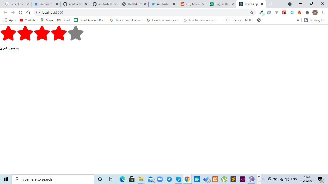 GitHub - anutosh097/Star-rating-feedback