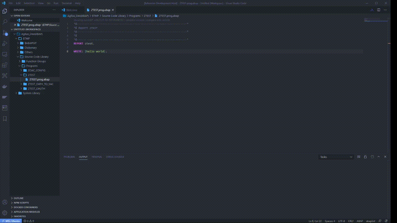 #Enhancement - Implement run code via webgui · Issue #144 · marcellourbani/vscode_abap_remote_fs ...