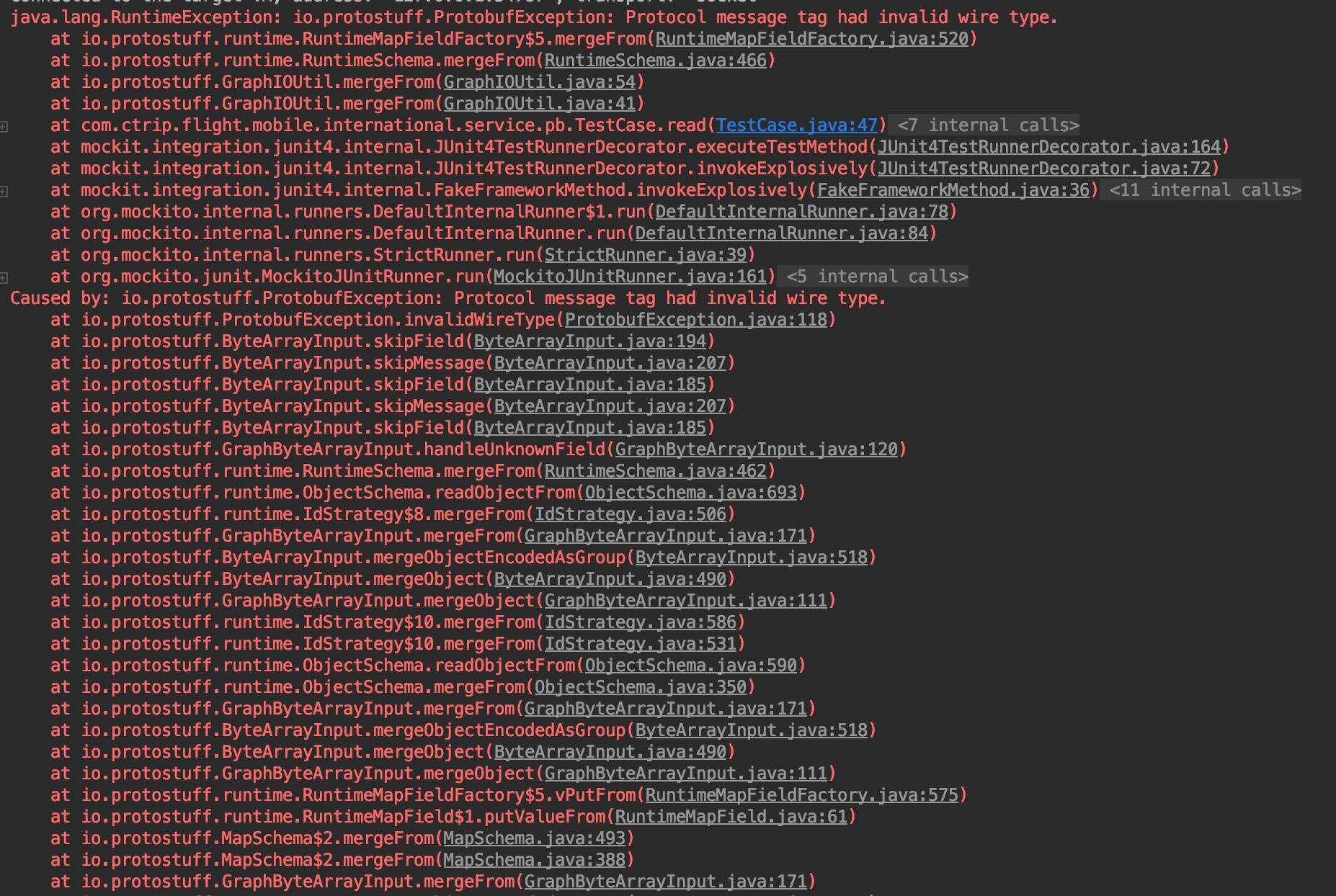 [Java] Deserialization failure on specific model structure · Issue ...