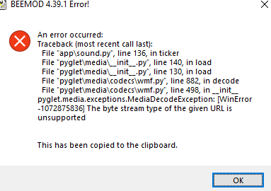 Doesn't launch · Issue #1554 · BEEmod/BEE2.4 · GitHub