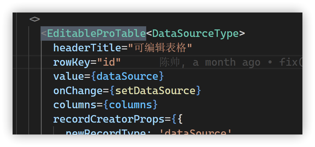 👑 [需求] ProTable 是否可以给下value字段，允许操作 dataSource · Issue #1935 · ant-design/pro-components · GitHub