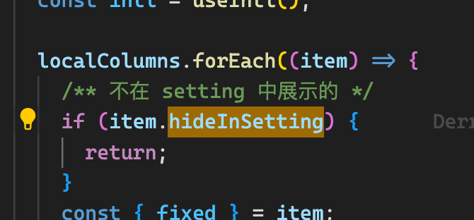 Pro Table 列设置功能，列展示功能点击后，隐藏的列（hideinsetting）也不显示了🐛 Bug · Issue 6463 · Ant Designpro 