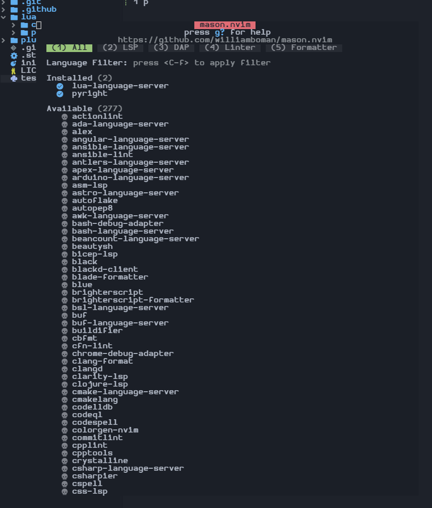 Autocompletion Where are U · Issue #1786 · NvChad/NvChad · GitHub