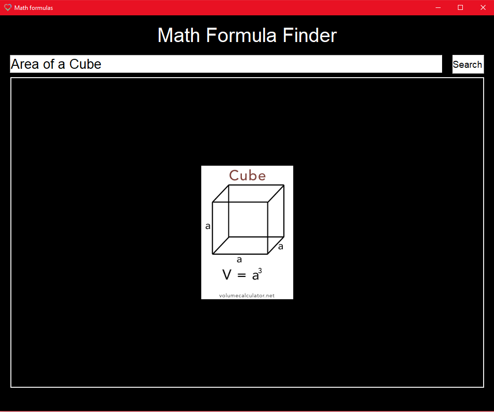 GitHub - agoel11/Math-Forumla-GUI: This a is a GUI that can help you ...