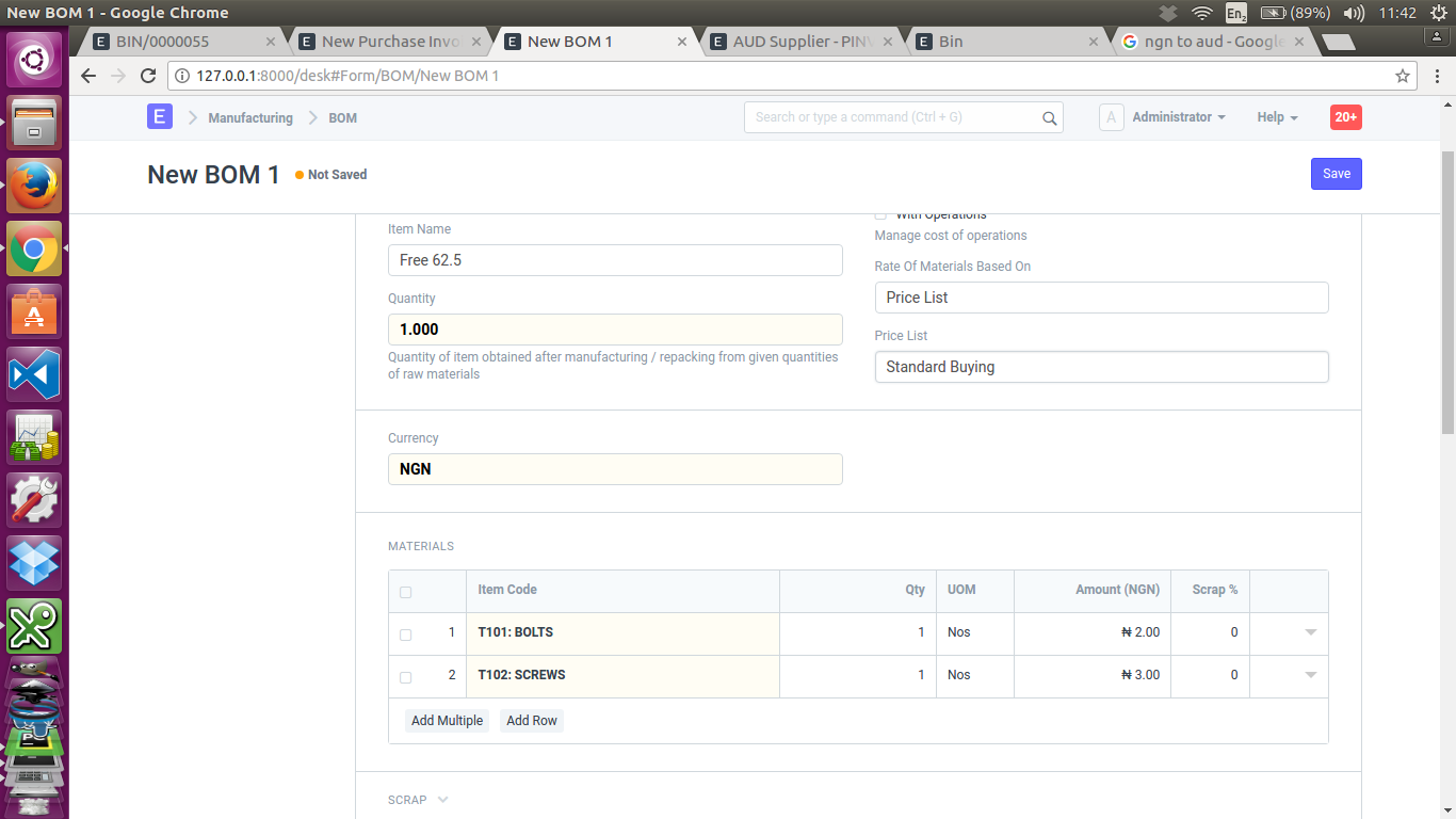 BOM - Currency symbol issue · Issue #10099 · frappe/erpnext · GitHub