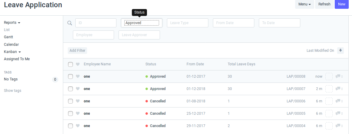 [Feature Request] Allow leave applications to be created for previous ...