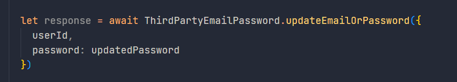 Error Supertokens Core Threw An Error For A Put Request To Path Recipeuser With Status
