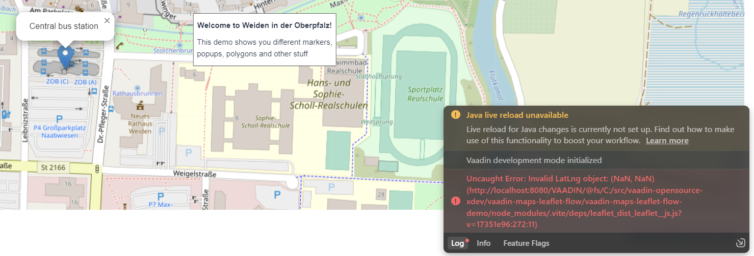 Fix Error Message In Vaadin Development Mode · Issue 199 · Xdev Softwarevaadin Maps Leaflet