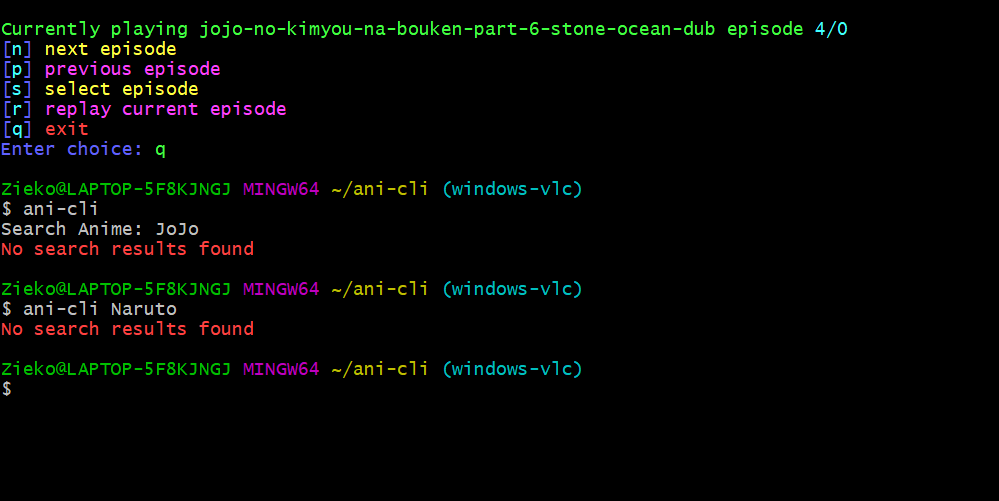 "VLC is not installed" issue · Issue #206 · pystardust/ani-cli · GitHub