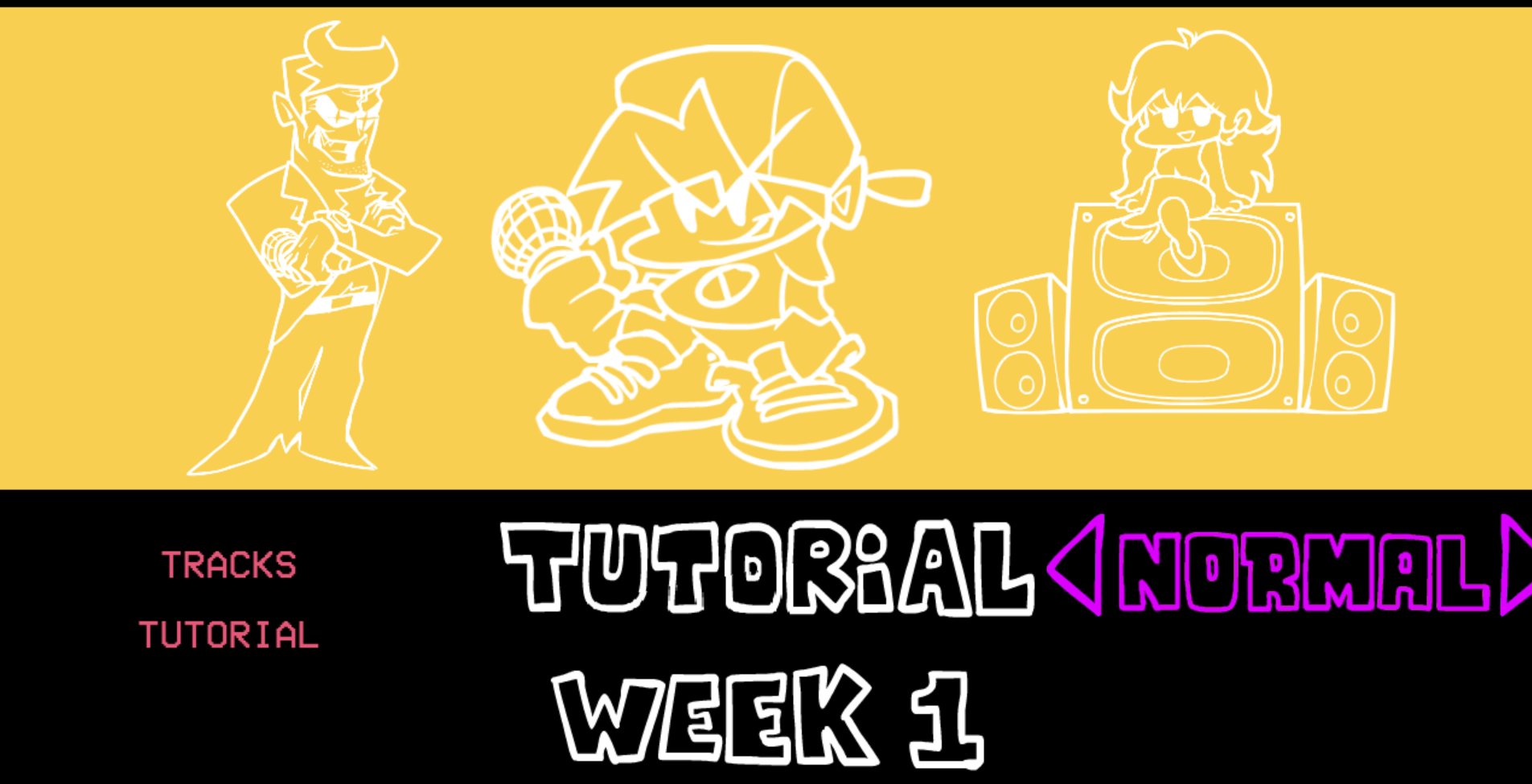 Question: how would i change the yellow bg color in the story mode week selection screen ...